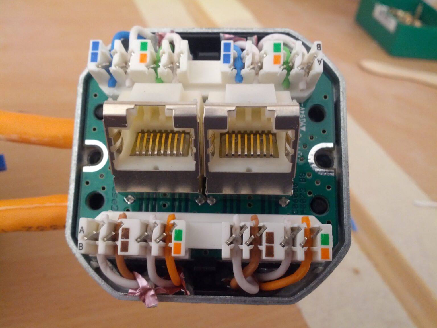 Strukturierte Verkabelung in unserer neuen Wohnung