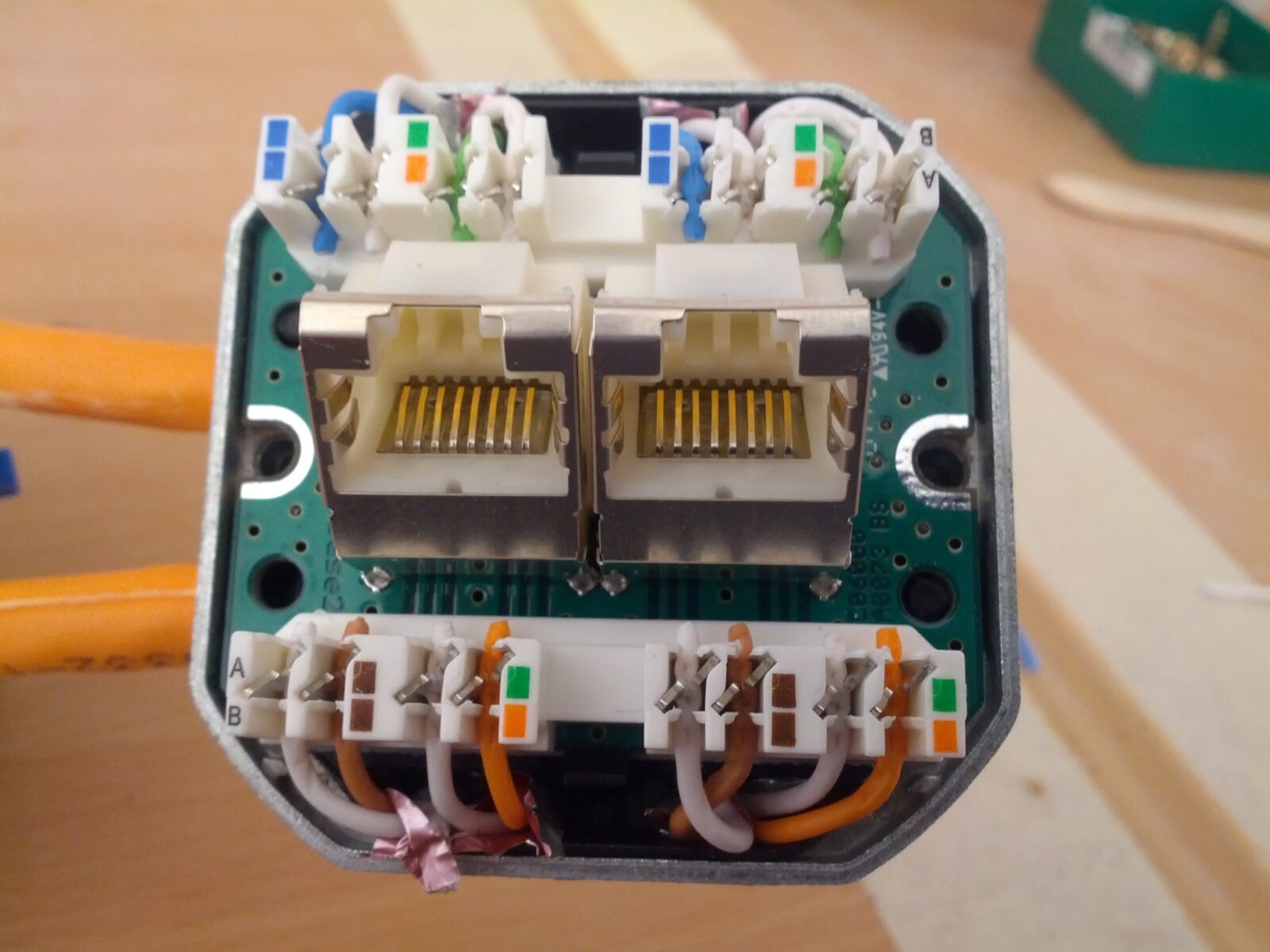 Strukturierte Verkabelung in unserer neuen Wohnung